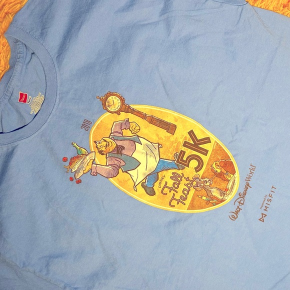 Hanes | Tops | Run Disney Fall Feast 5k Shirt | Poshmark